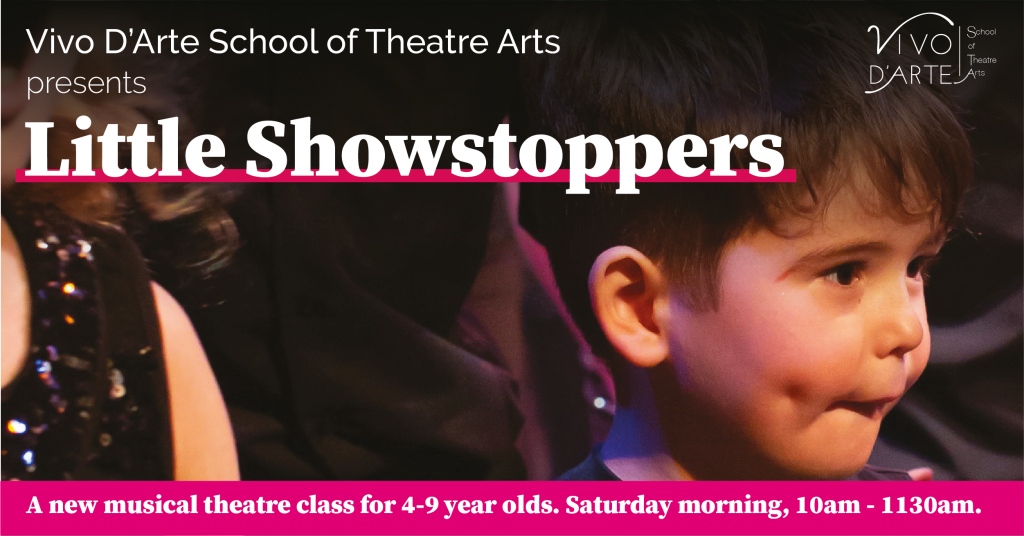 Little Showstoppers, a Saturday morning musical theatre class for 4 to ...